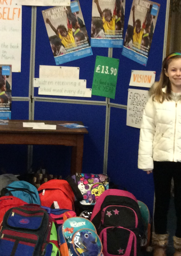 28 backpacks for St Mary’s Lenten Campaign - FSSP UK