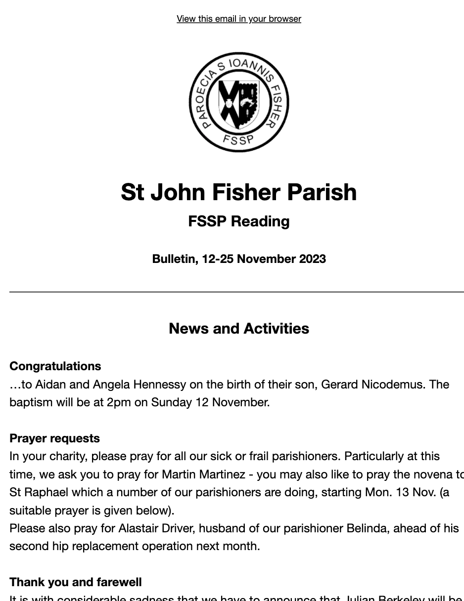 Reading - FSSP UK